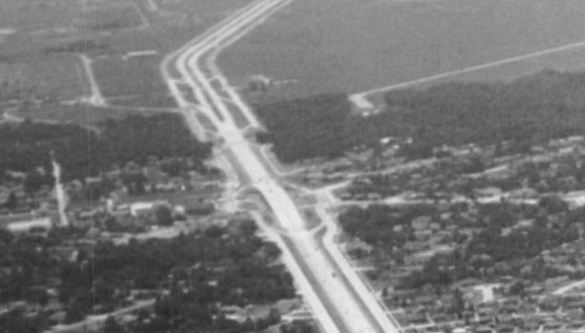 Aerial photo shows how the Gulfgate area looked before the shopping ...
