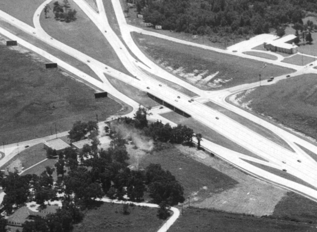 Aerial photo shows how the Gulfgate area looked before the shopping ...