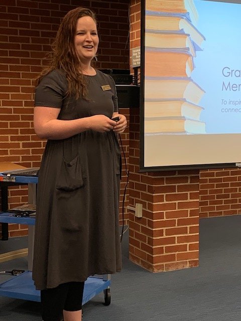 Club hears from library director at first meeting of the year