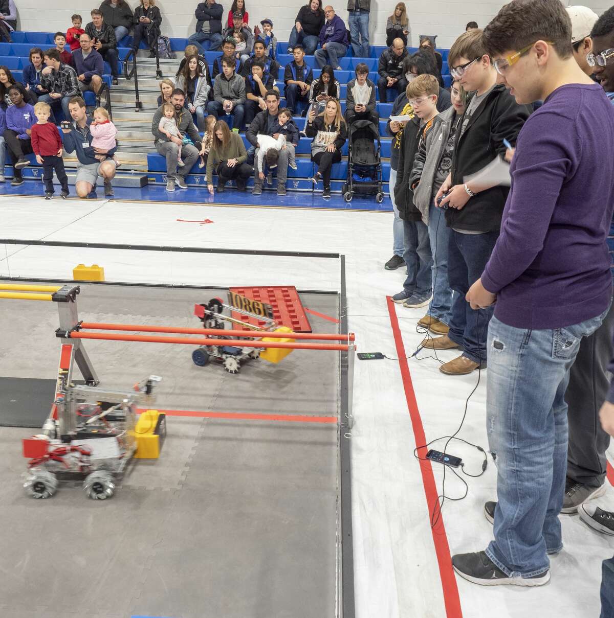 Battle of the ’bots: Robotics teams compete in First Tech Challenge