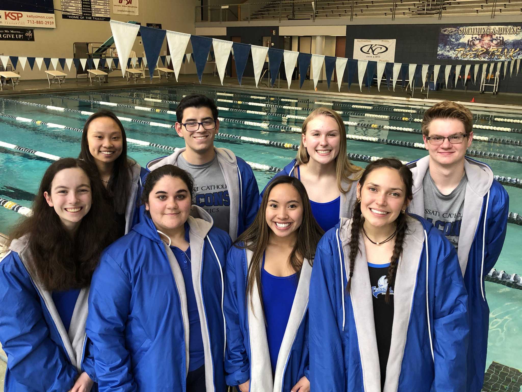 Frassati Catholic swim team wins second straight regional championship