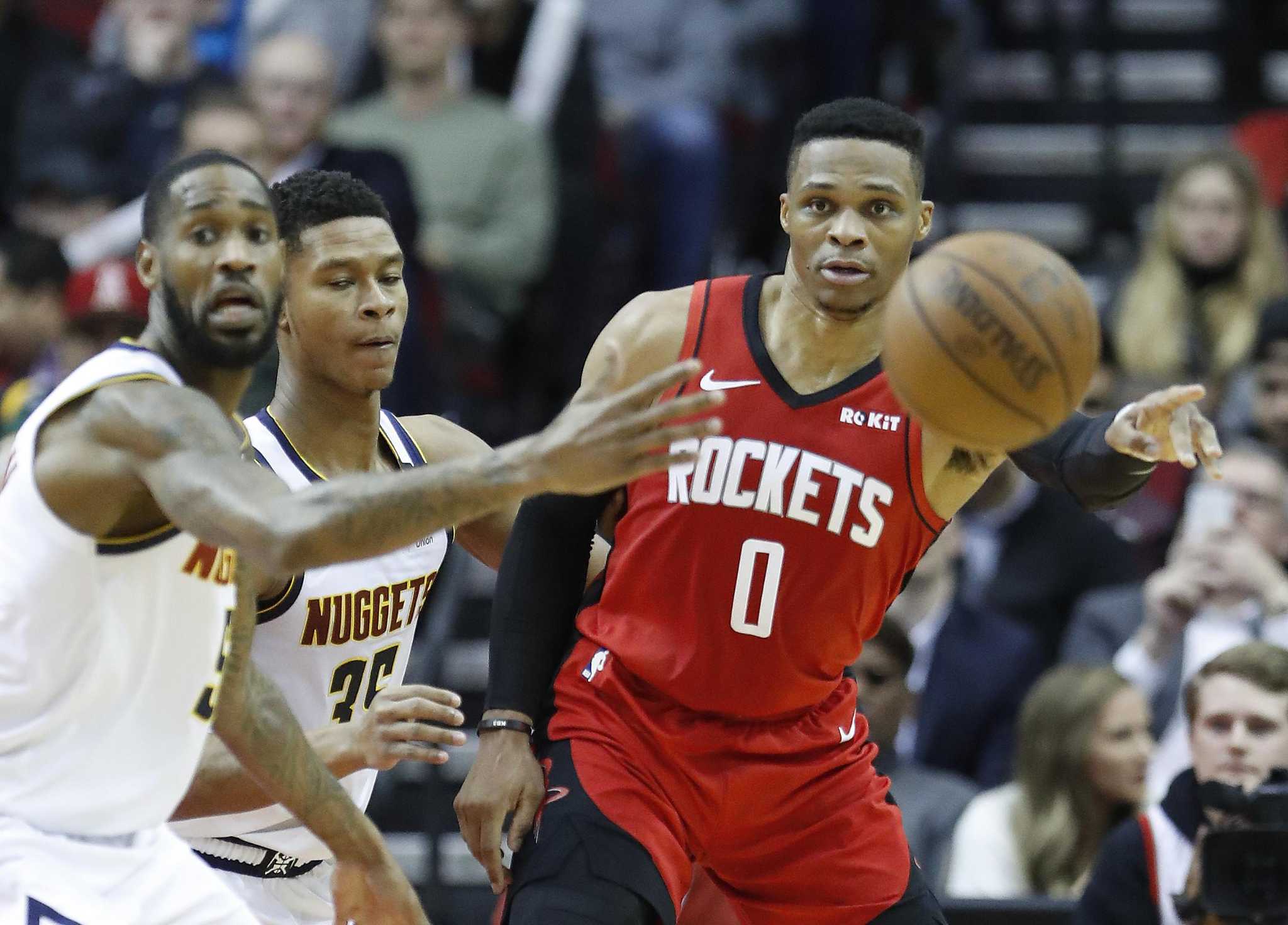 The ‘OKC’ Russell Westbrook is back with Rockets