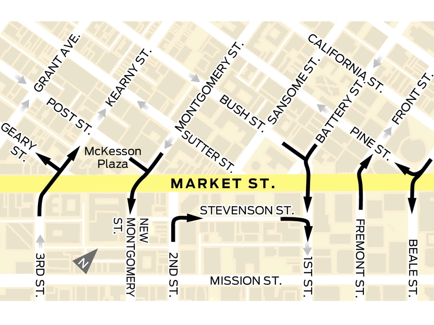 Changes to SF’s Market Street, block by block