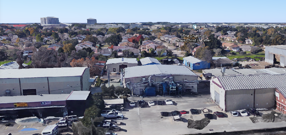 Dramatic before and after photos show effects of west Houston explosion ...