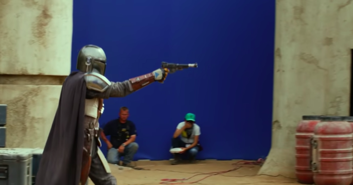 'The Mandalorian' was shot largely inside a California soundstage