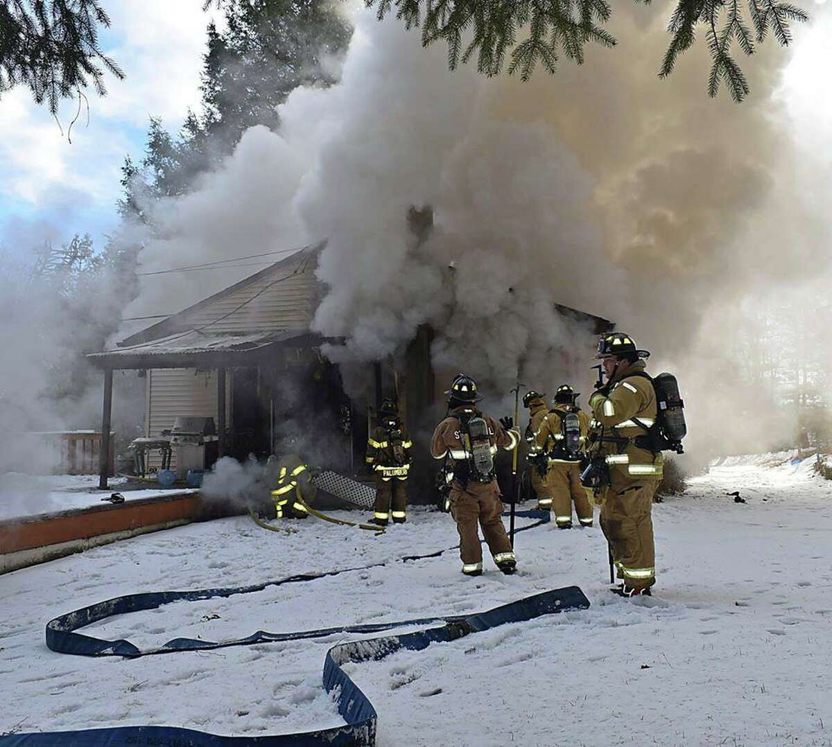 Bethel firefighters called on mutual aid for house fire