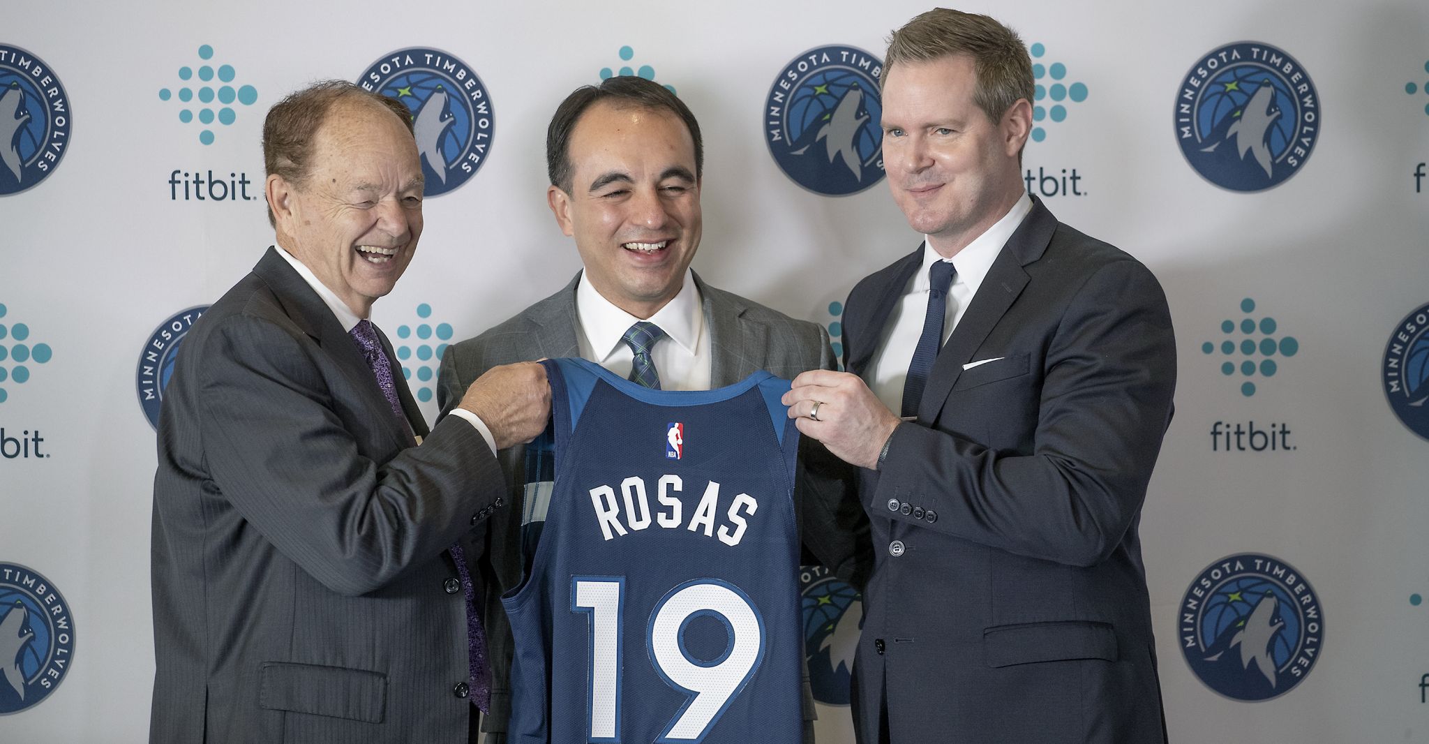 Timberwolves president Gersson Rosas enjoys Houston reunion