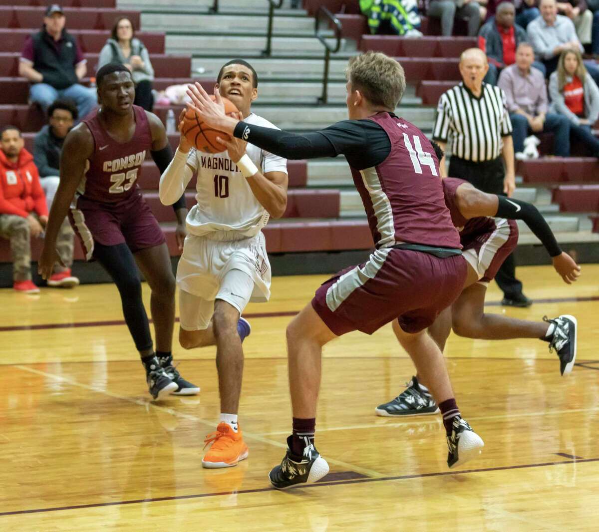 BOYS HOOPS: A&M Consolidated takes 19-5A win over Magnolia