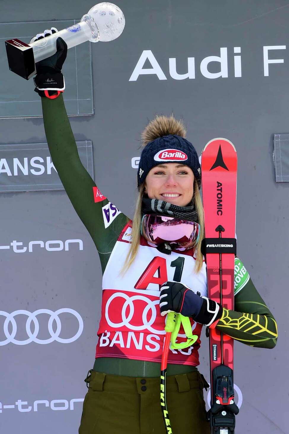 Shiffrin of U.S. takes Super-G for 66th win