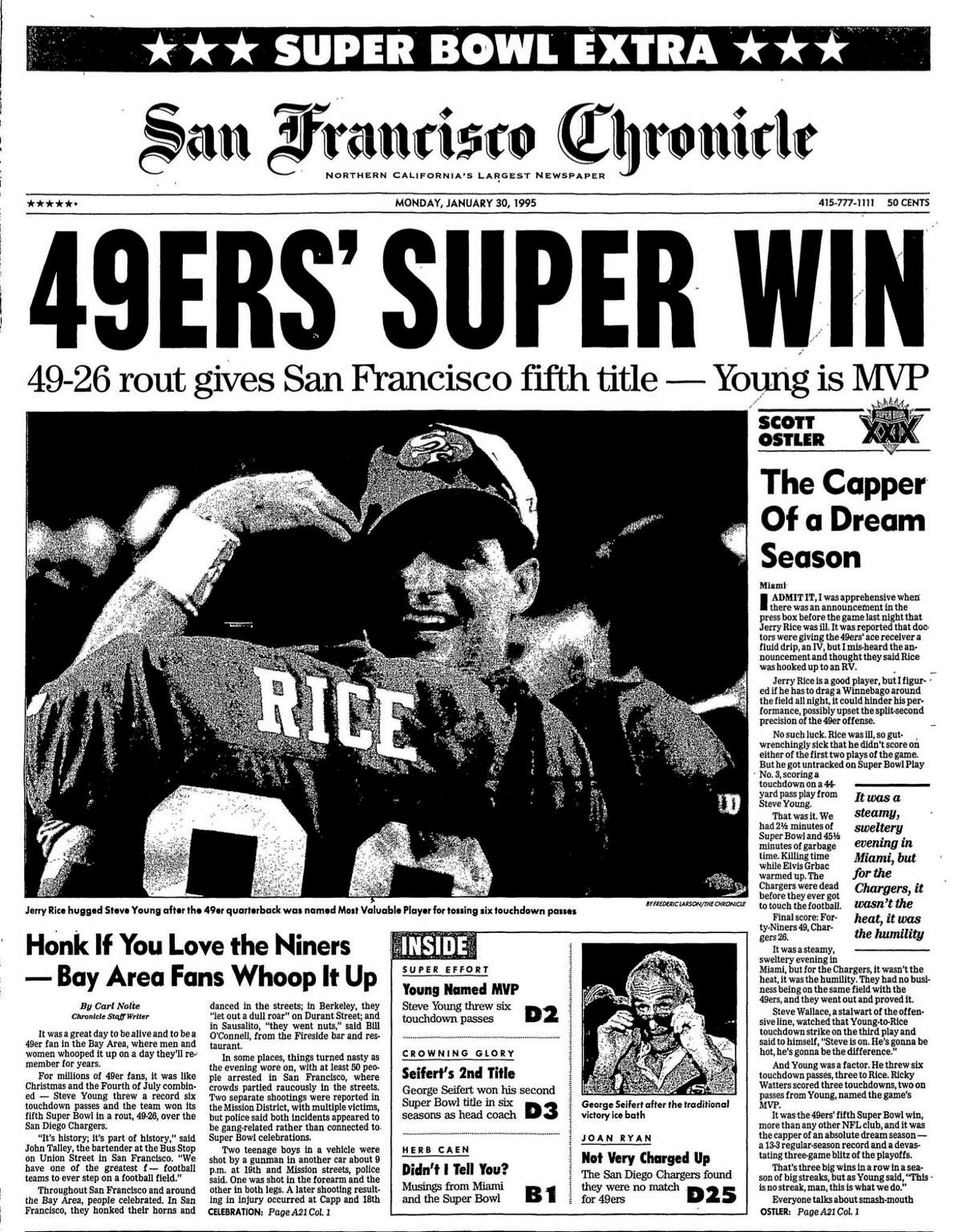 We found 49ers Super Bowl photos from 1995; now they’re online for the ...