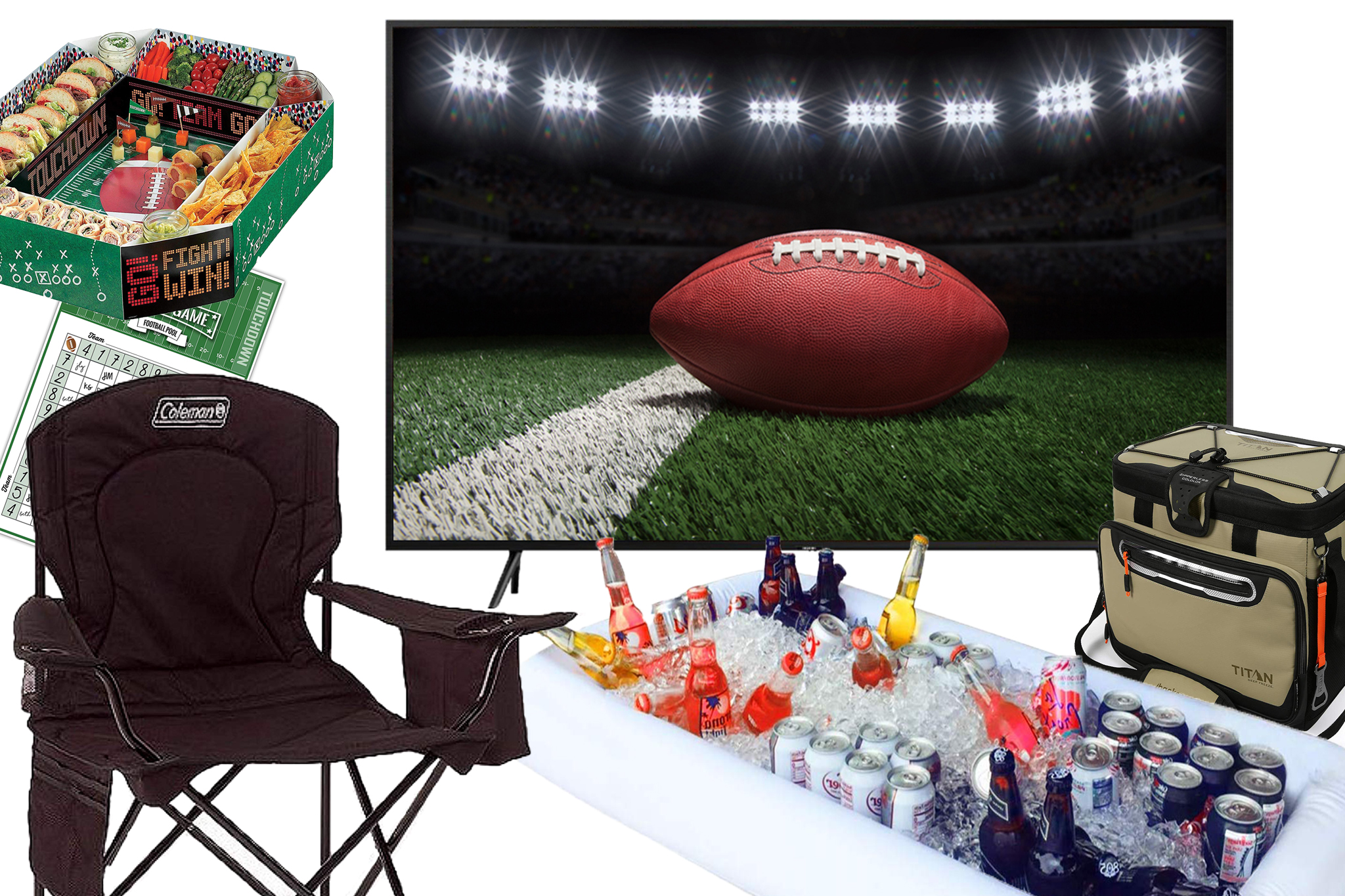 Super Bowl party ideas, games and supplies checklist