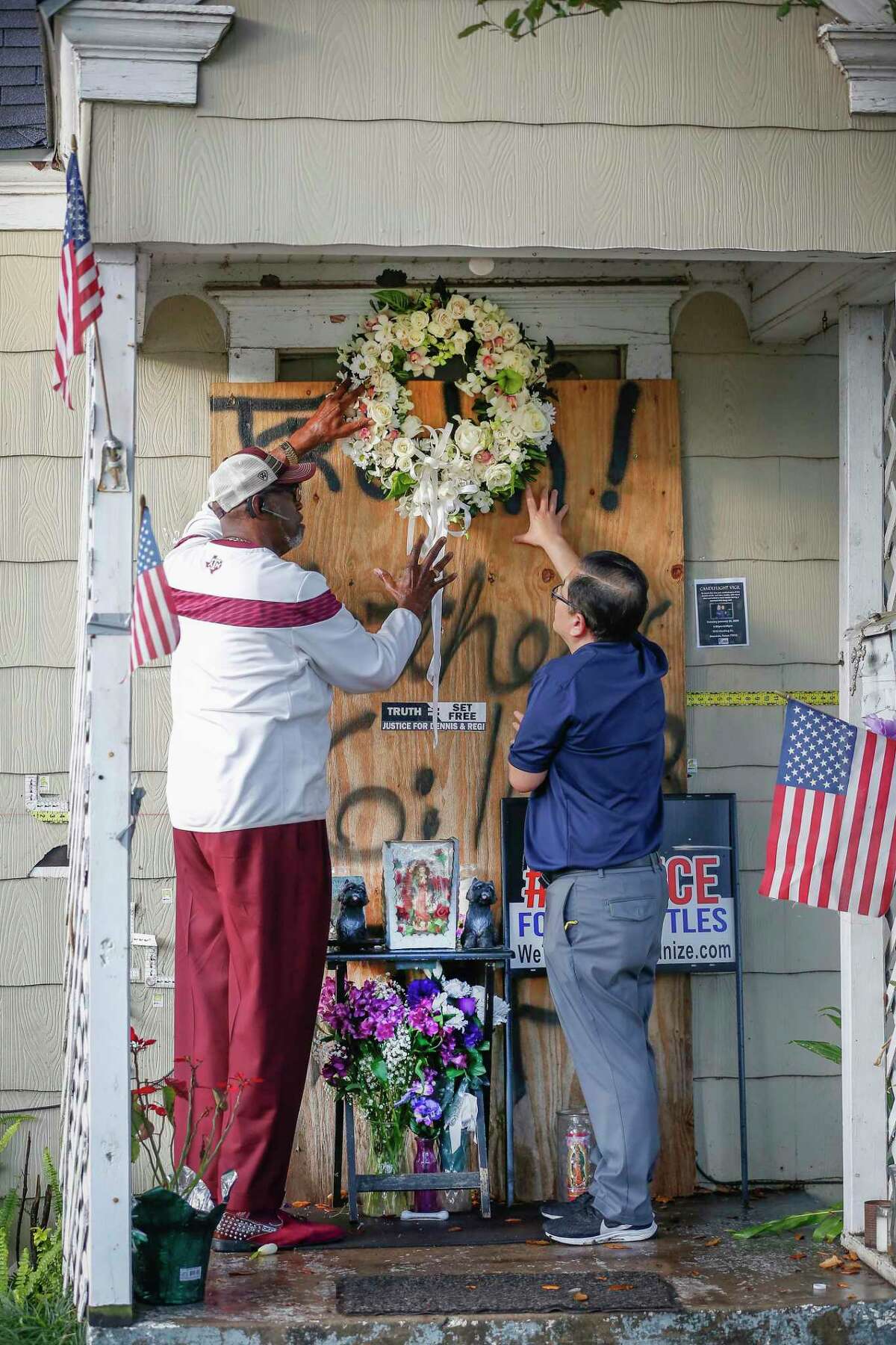 Houston marks a year since the fatal Harding Street raid