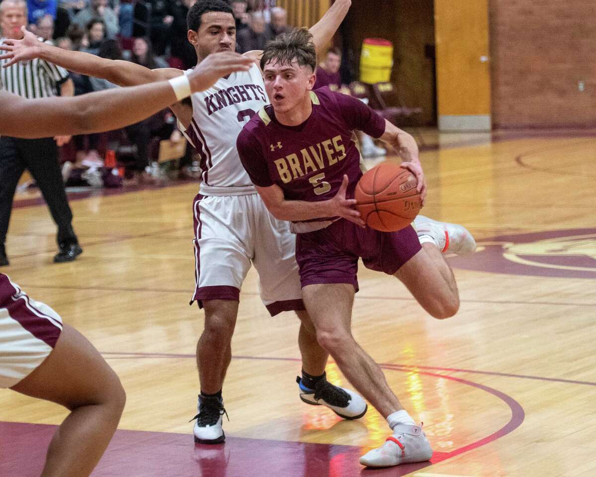 Bishop Gibbons defeats Fonda in boys' basketball