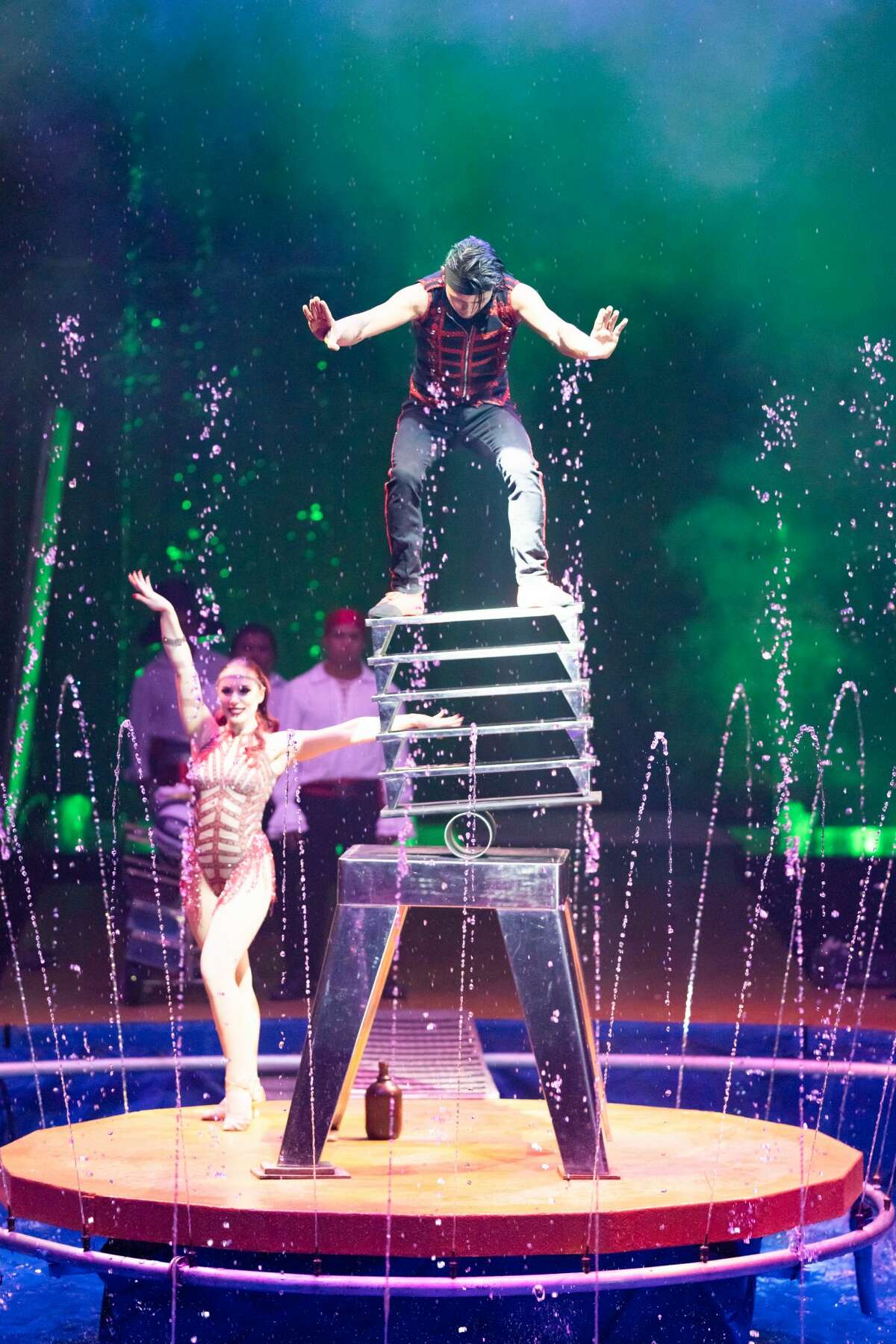 Here's what will be inside the water circus tent coming to San Antonio mall in February