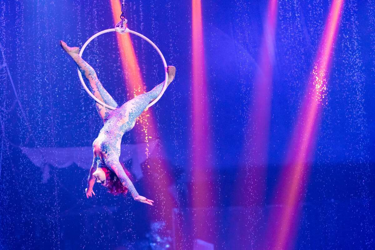 Here's what will be inside the water circus tent coming to San Antonio mall in February