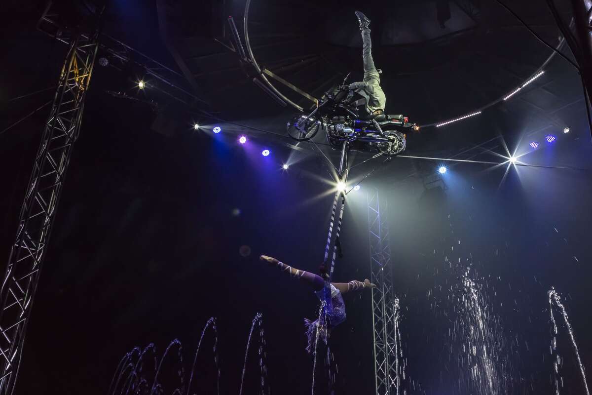 Here's what will be inside the water circus tent coming to San Antonio ...