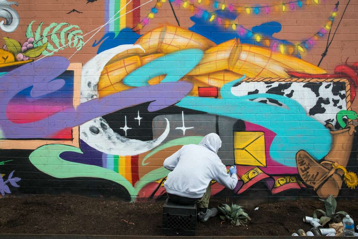 Tom Hanks and Too $hort: An unlikely duo join forces in a new Oakland mural