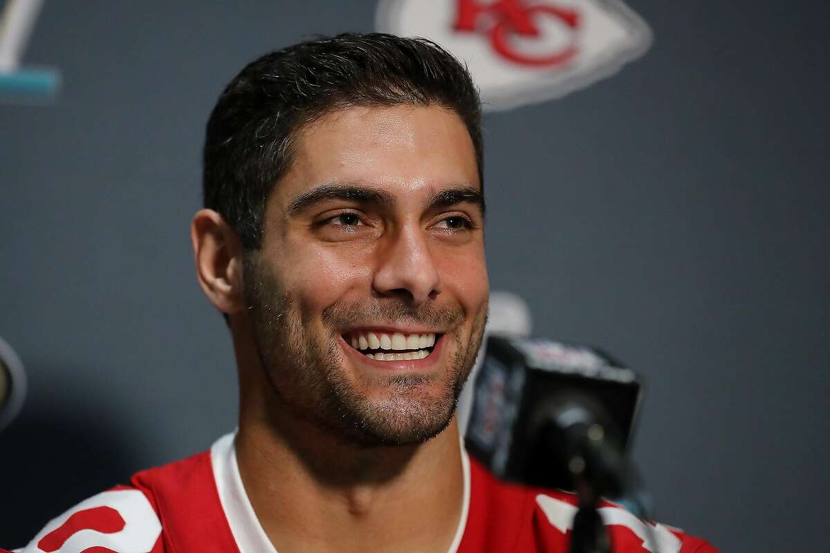 49ers’ Jimmy Garoppolo reflects on state of knee, fields one more Tom ...