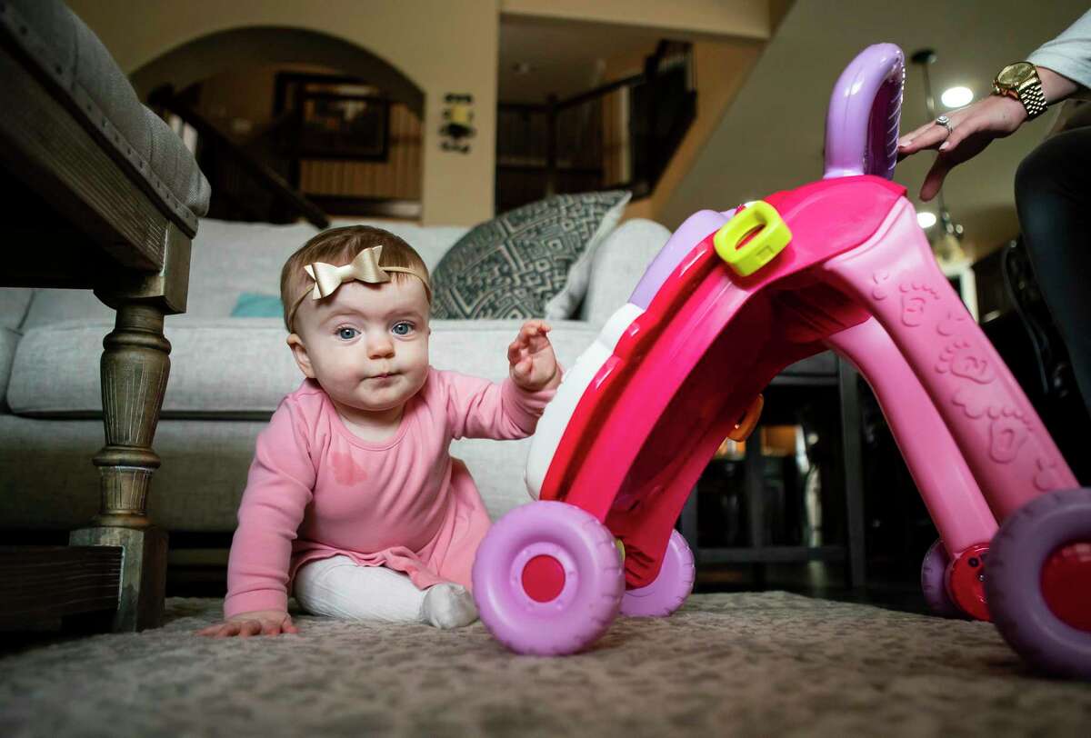 Baby Kate of Magnolia becomes the first child in Texas to undergo new ...