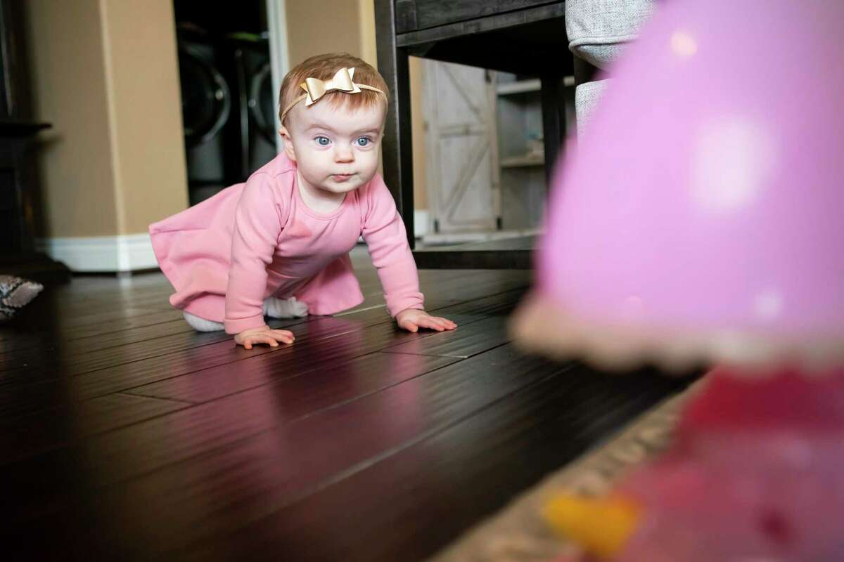 Baby Kate of Magnolia becomes the first child in Texas to undergo new ...