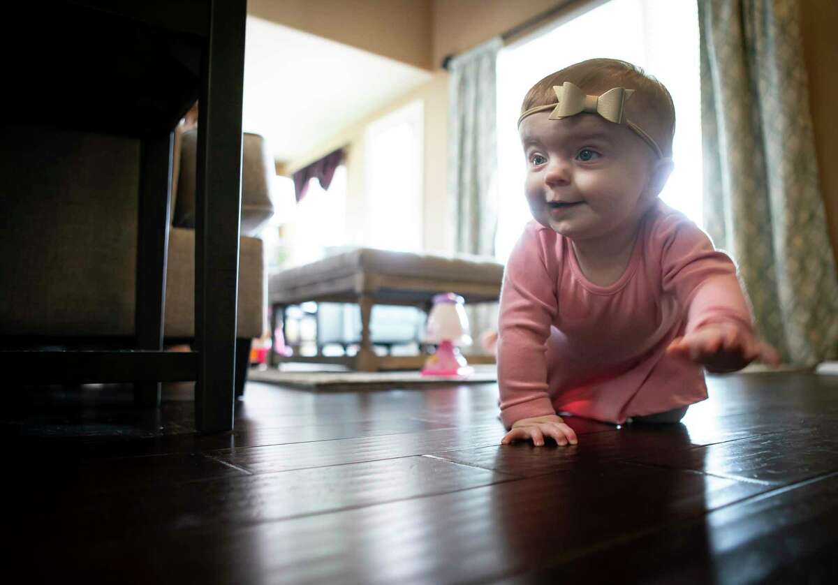 Baby Kate of Magnolia becomes the first child in Texas to undergo new ...