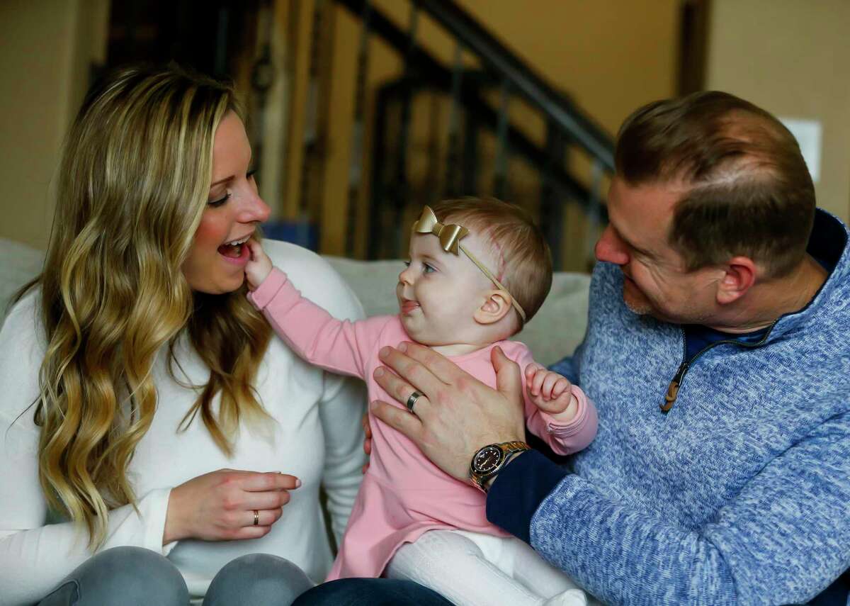 Baby Kate of Magnolia becomes the first child in Texas to undergo new ...