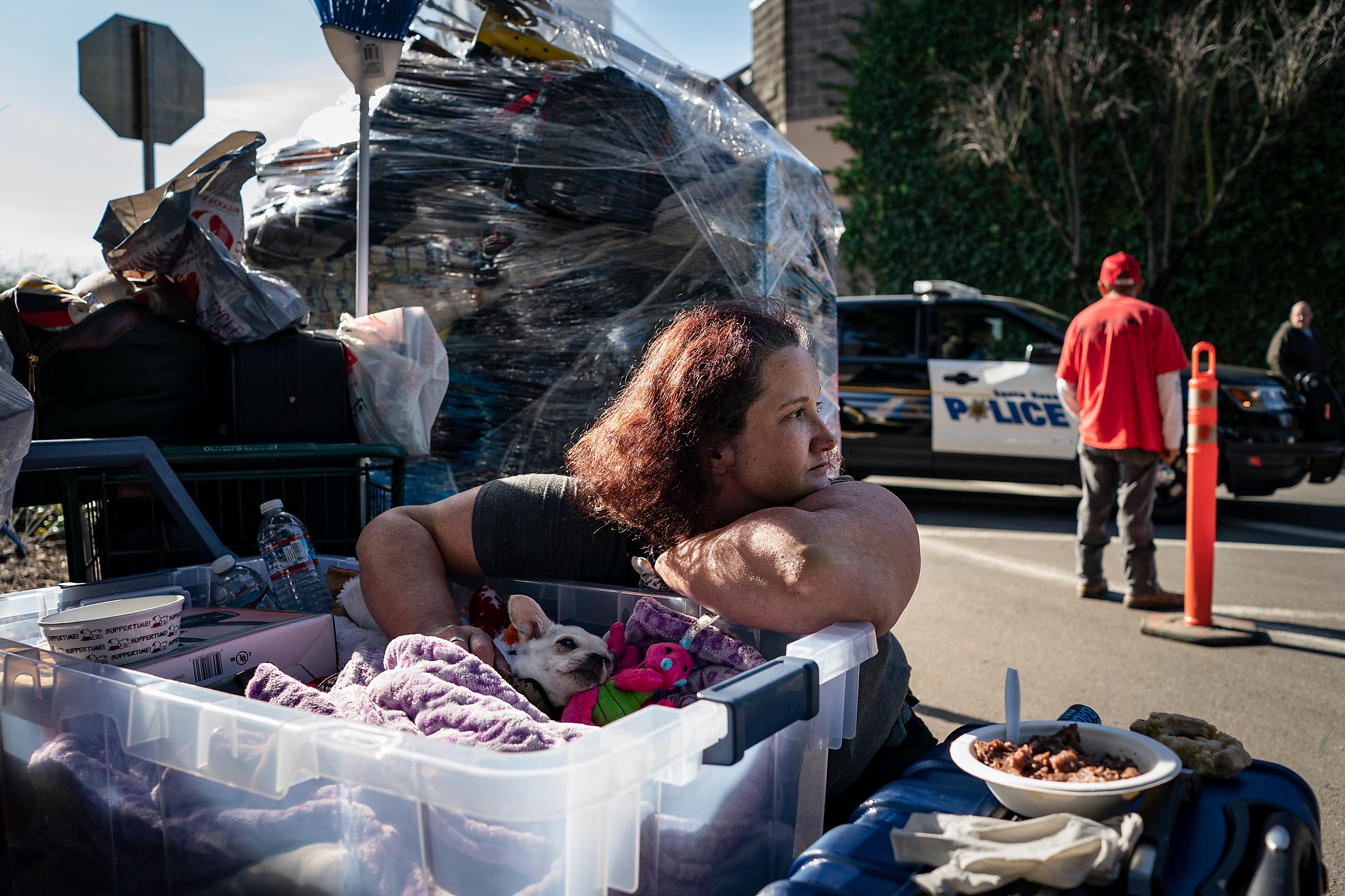 Giant Santa Rosa homeless camp cleared out but some still won’t be housed