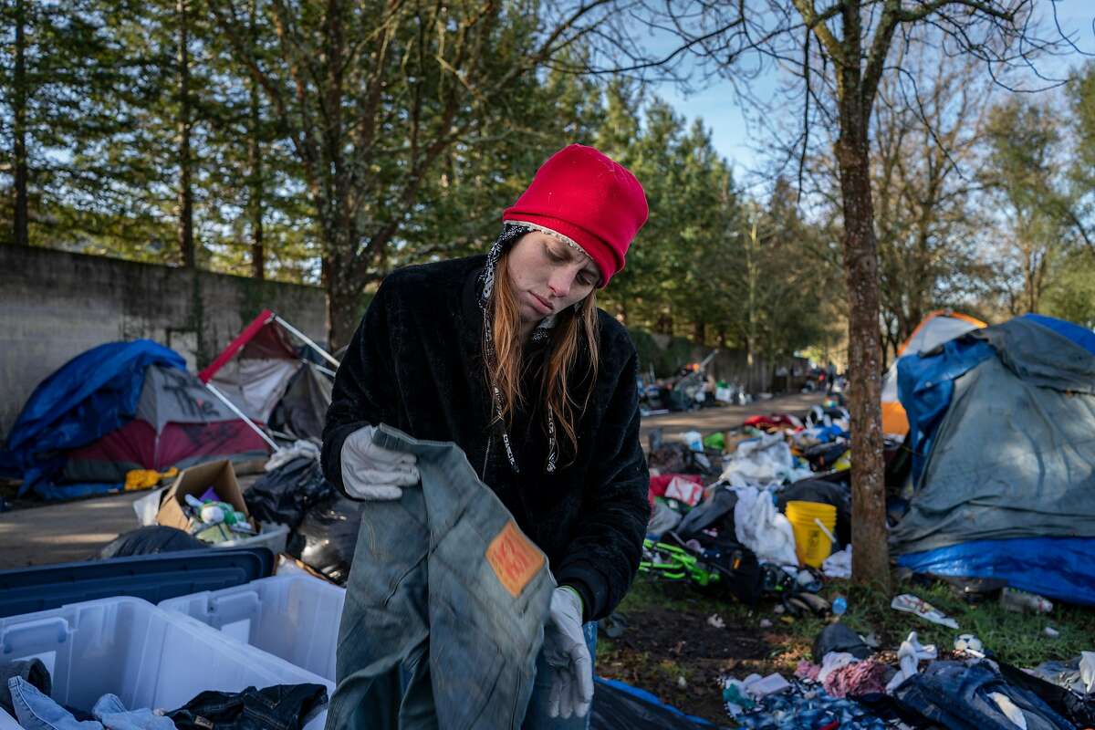 Giant Santa Rosa homeless camp cleared out but some still won’t be housed