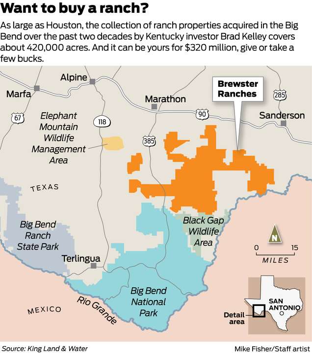 For $320 million, you can own a massive ranch in the Big Bend