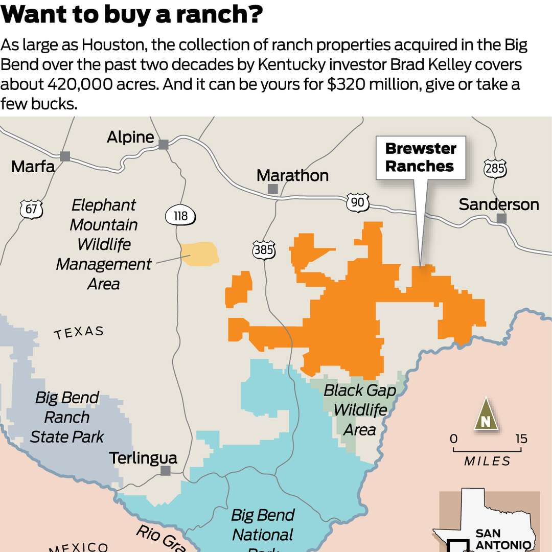 For $320 million, you can own a massive ranch in the Big Bend