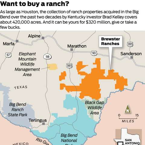 For $320 million, you can own a massive ranch in the Big Bend