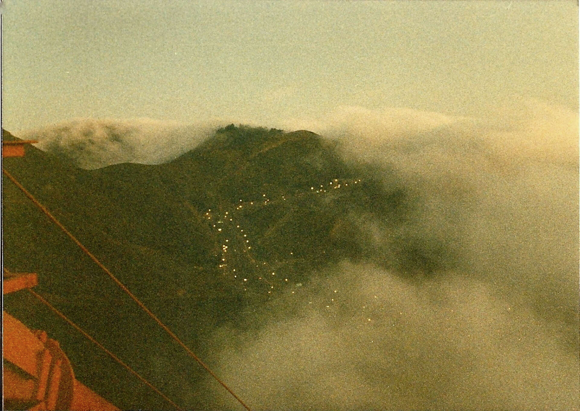 In 1985, two guys climbed to the top of the Golden Gate Bridge and hung ...