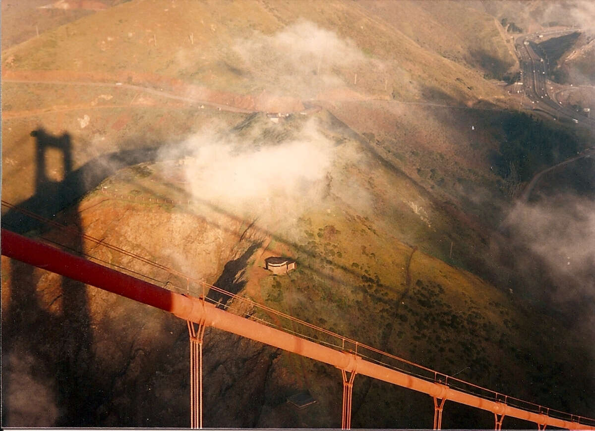 In 1985, two guys climbed to the top of the Golden Gate Bridge and hung ...