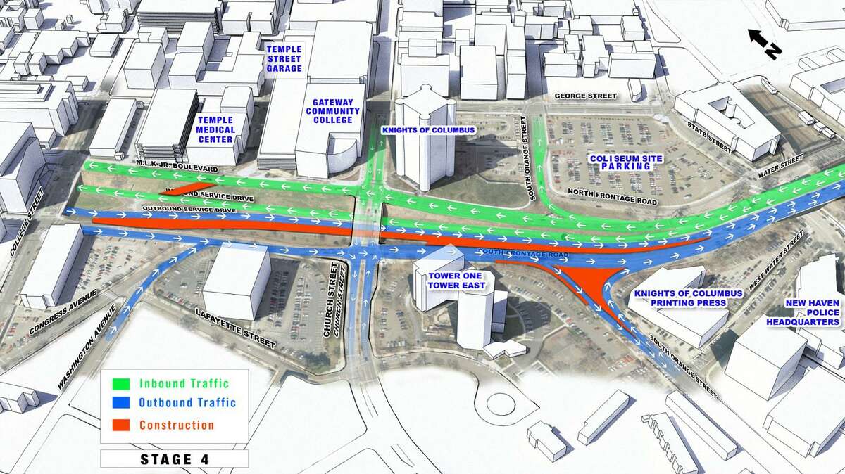 Get ready for detours in New Haven as Downtown Crossing evolves