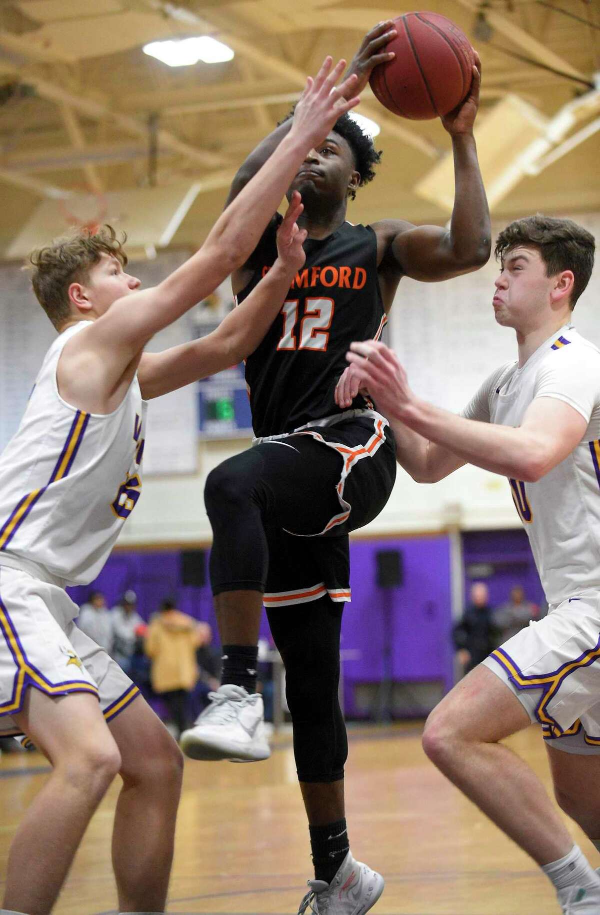 Stamford boys basketball tops Westhill at MLK Classic