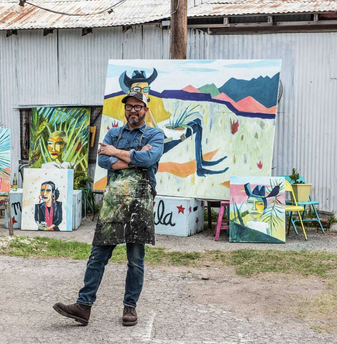 Artist Cruz Ortiz is leaving San Antonio