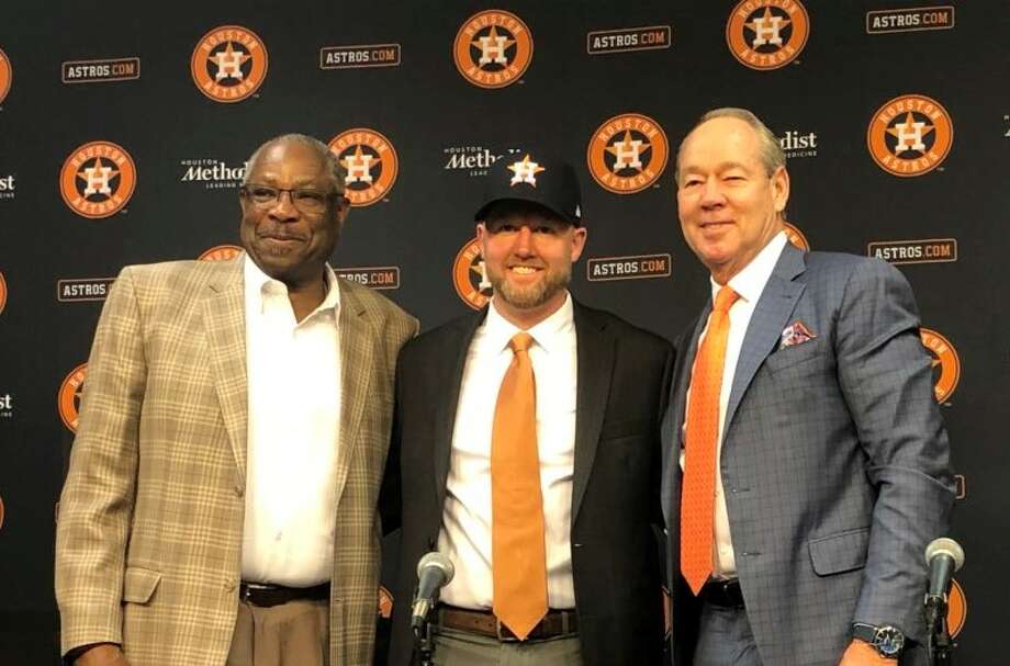 Astros officially introduce James Click as new general manager ...