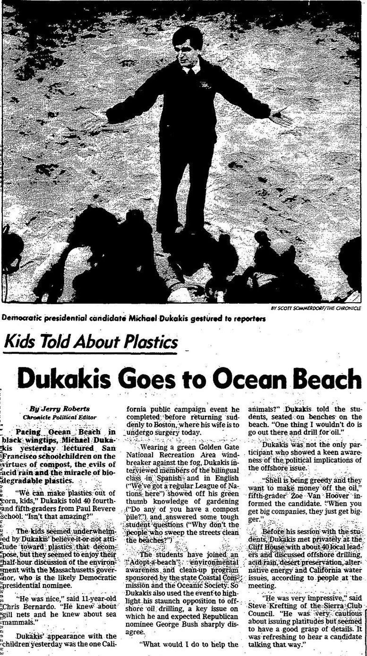 RFK to Dukakis to Clinton: Classic SF photos of Democratic candidates