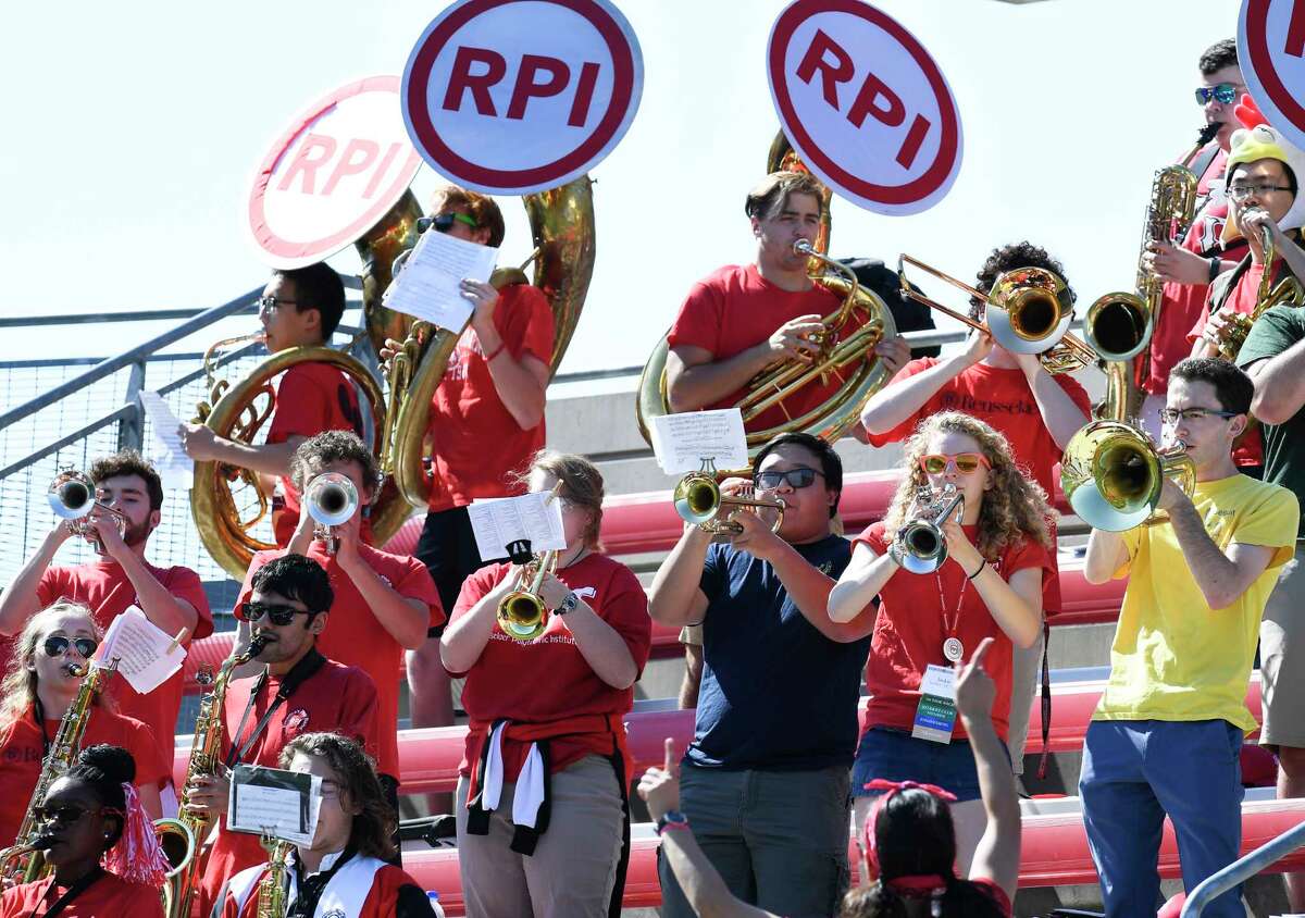 RPI's Pep Band adds to the excitement of Engineers sporting events