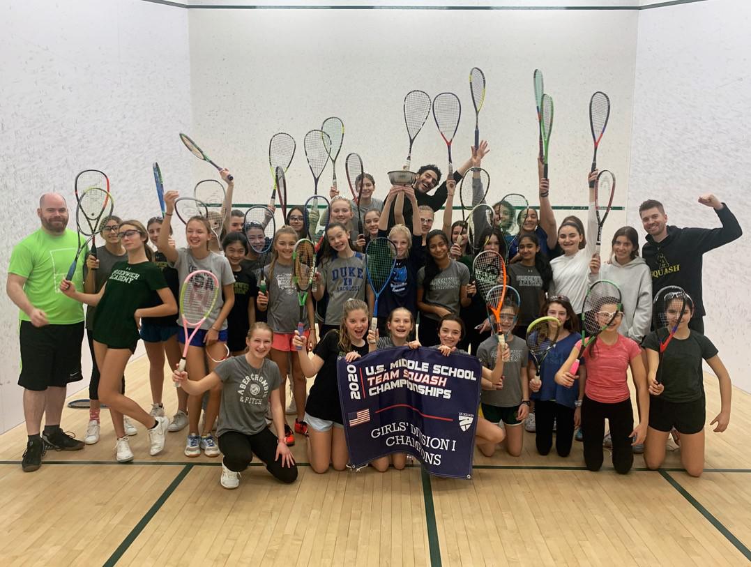 Greenwich Academy squash team wins Middle School national title