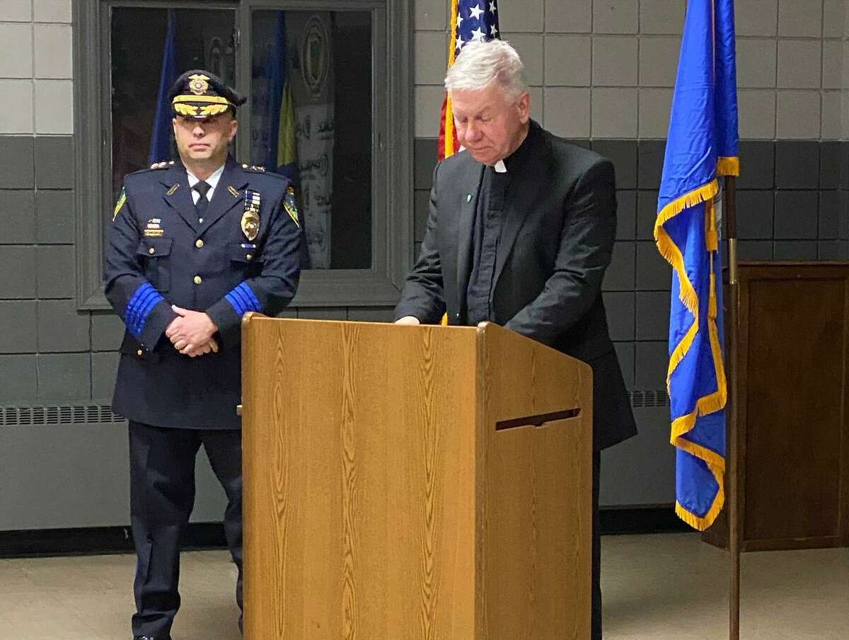 Nine East Haven police officers promoted, sworn in