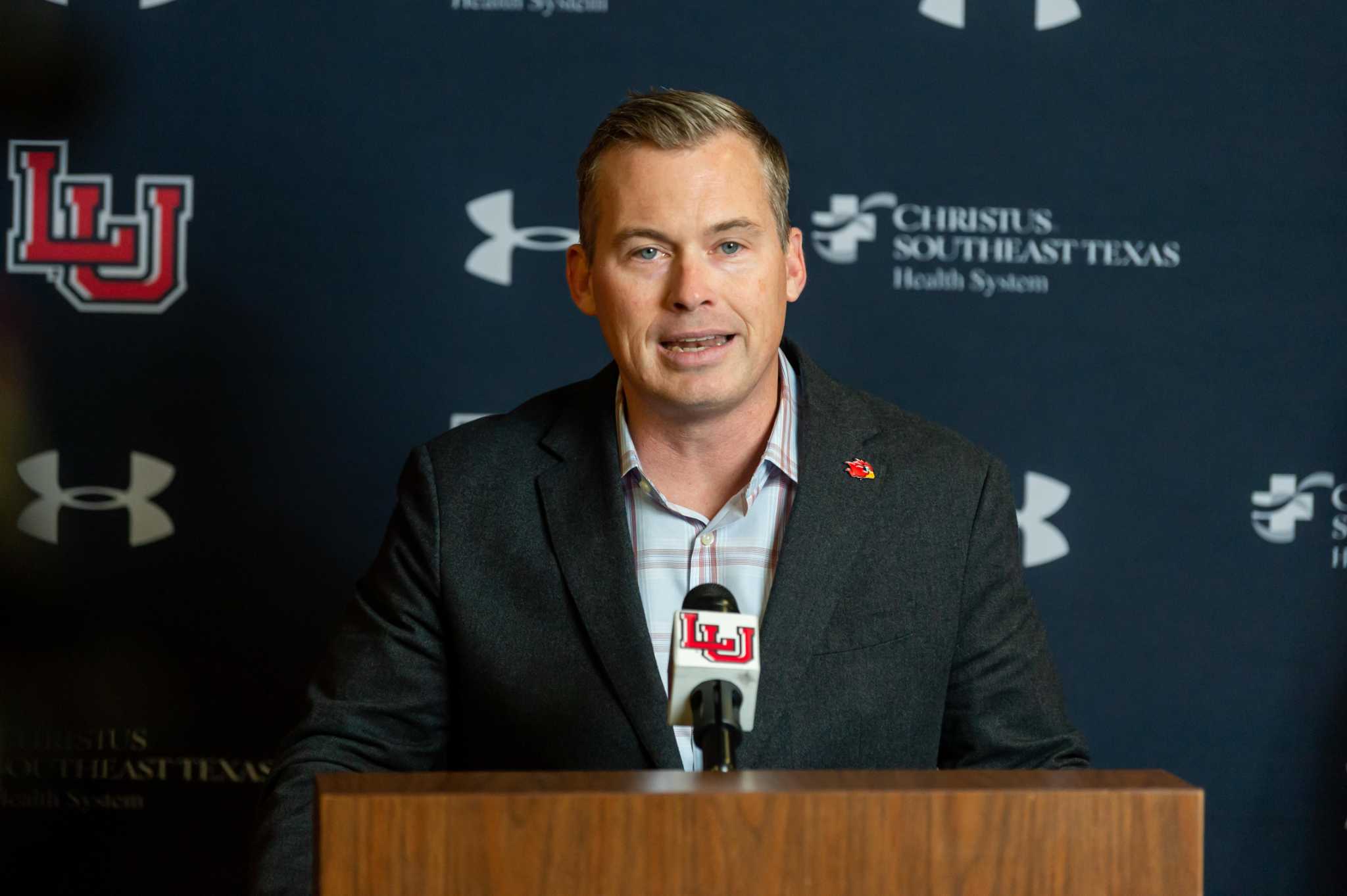 Lamar’s Blane Morgan introduces his first signing class