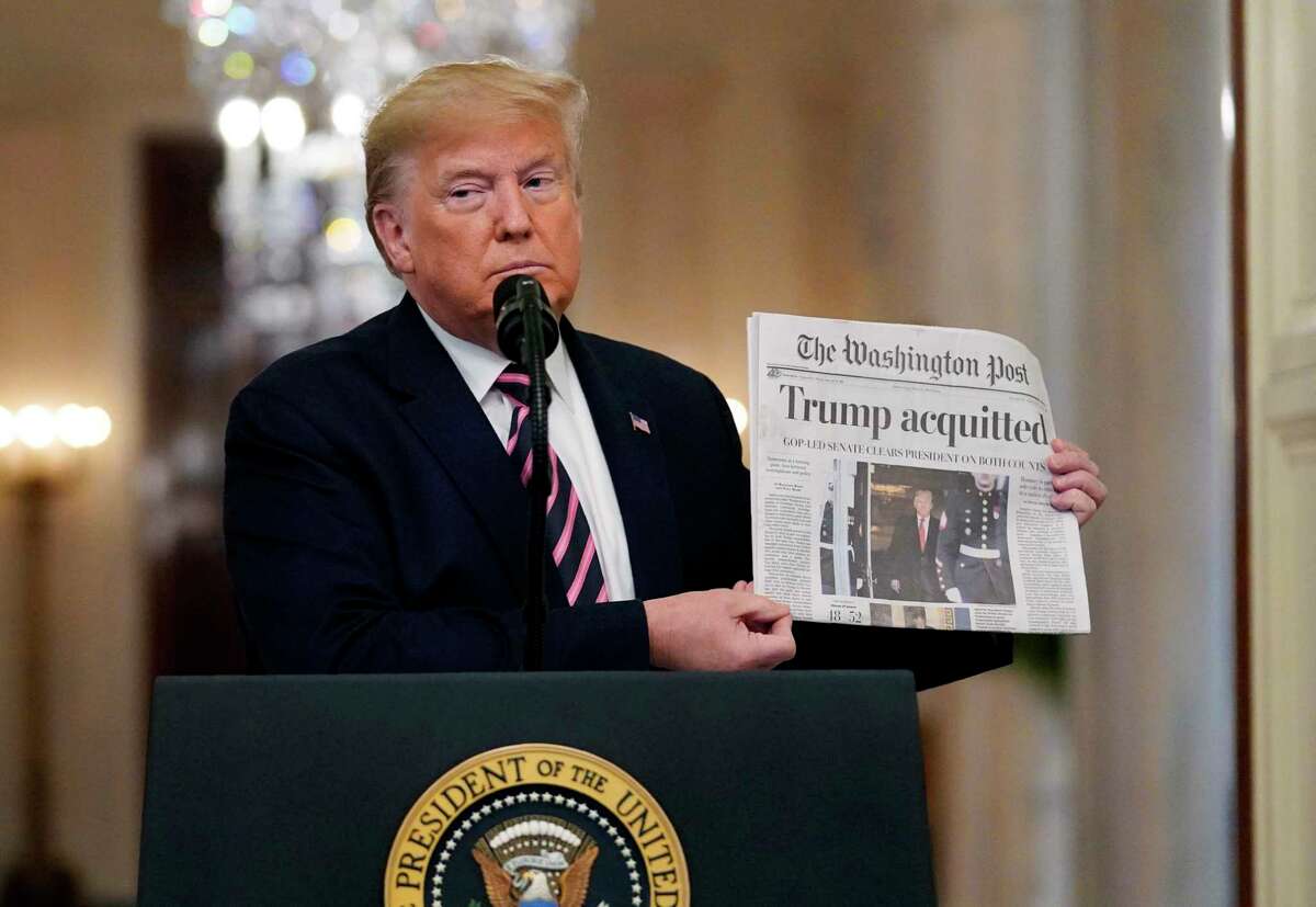 The wildest moments you missed from Trump's impeachment acquittal ...
