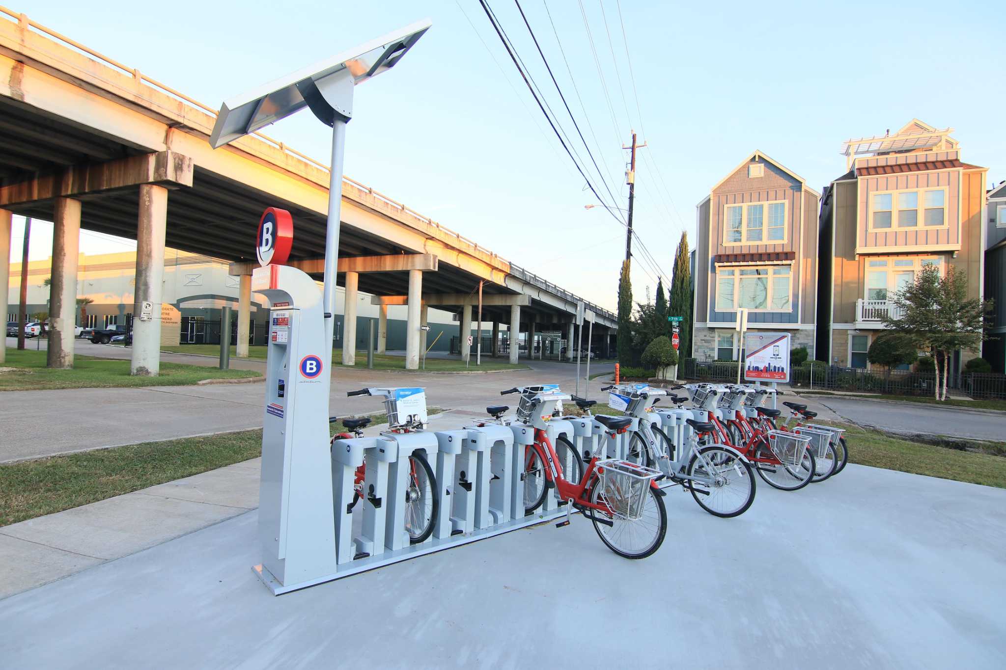 Bikes central to commerce at M-K-T Heights development