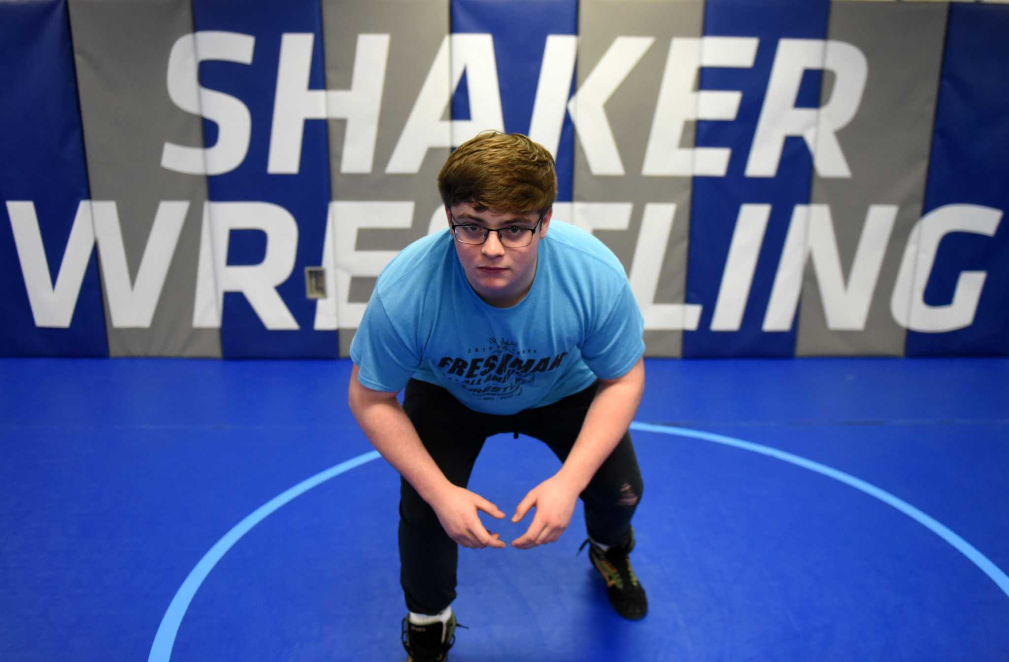 Shaker wrestler Stein a man-sized talent at 15