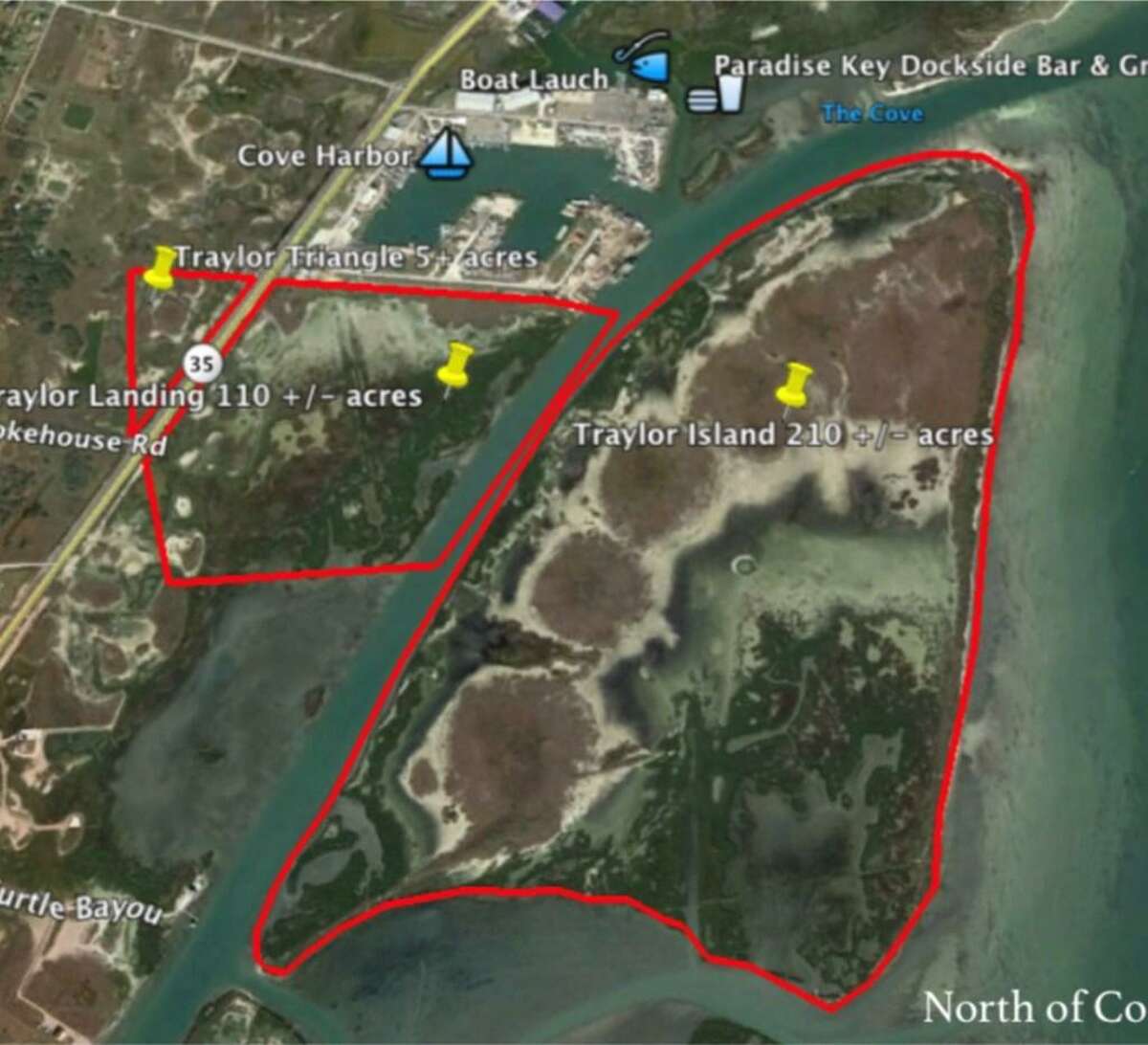 You can buy this Texas island in the middle of a fisherman's paradise ...