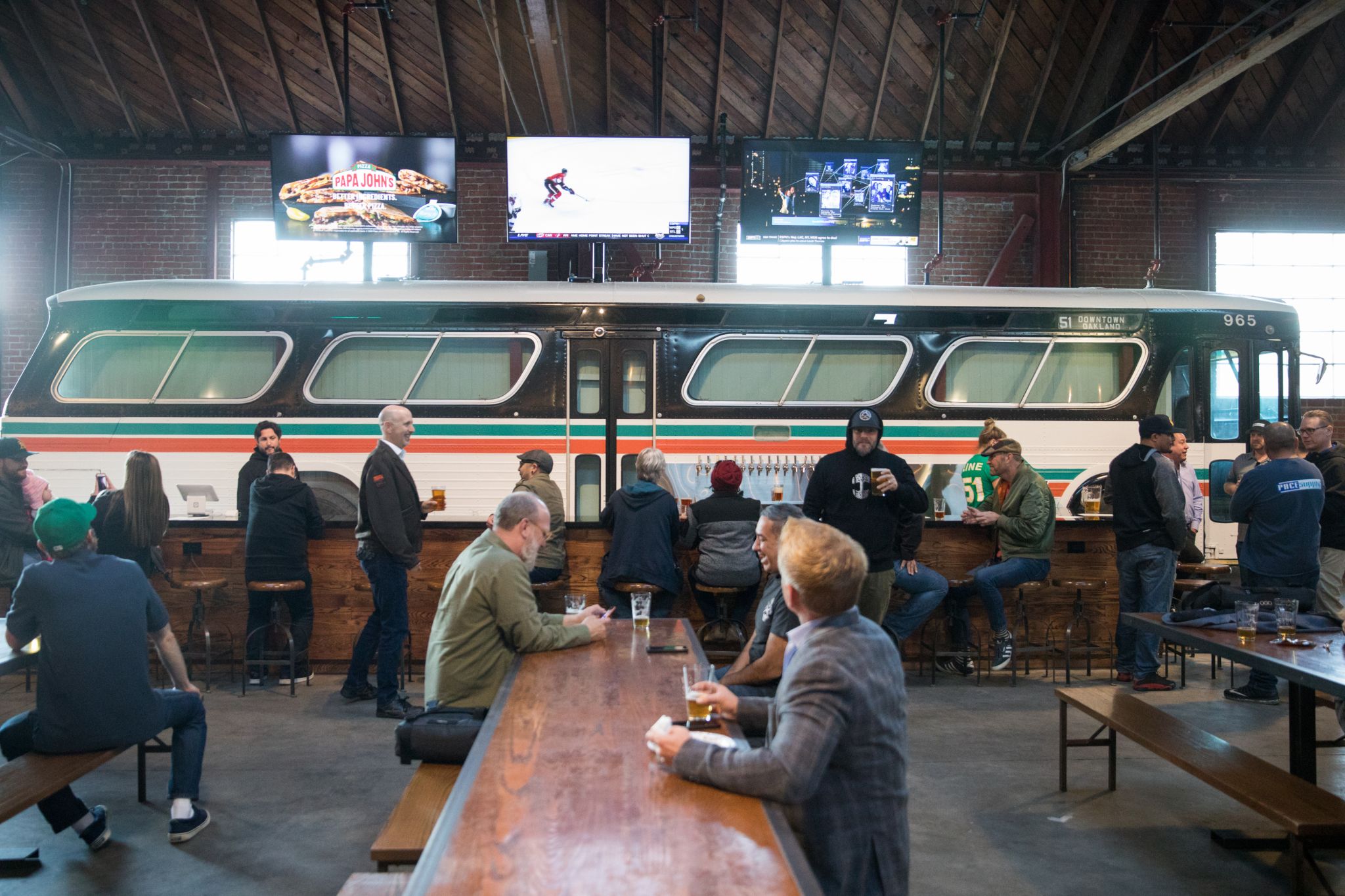 Line 51 brewery opens in Oakland with a transit-inspired surprise in ...