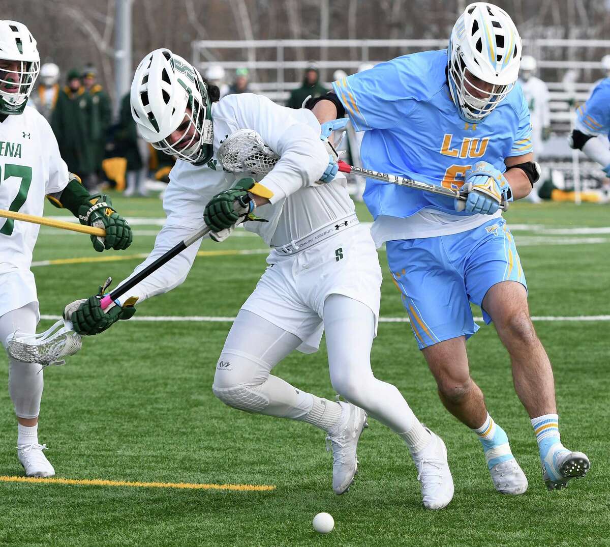 Siena lacrosse holds off Long Island in opener