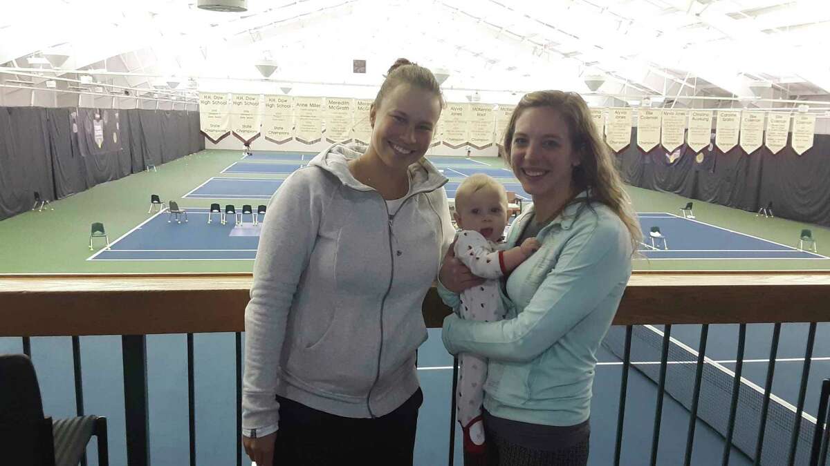 Tennis pro Valeria Savinykh becomes part of Midland's Ash family