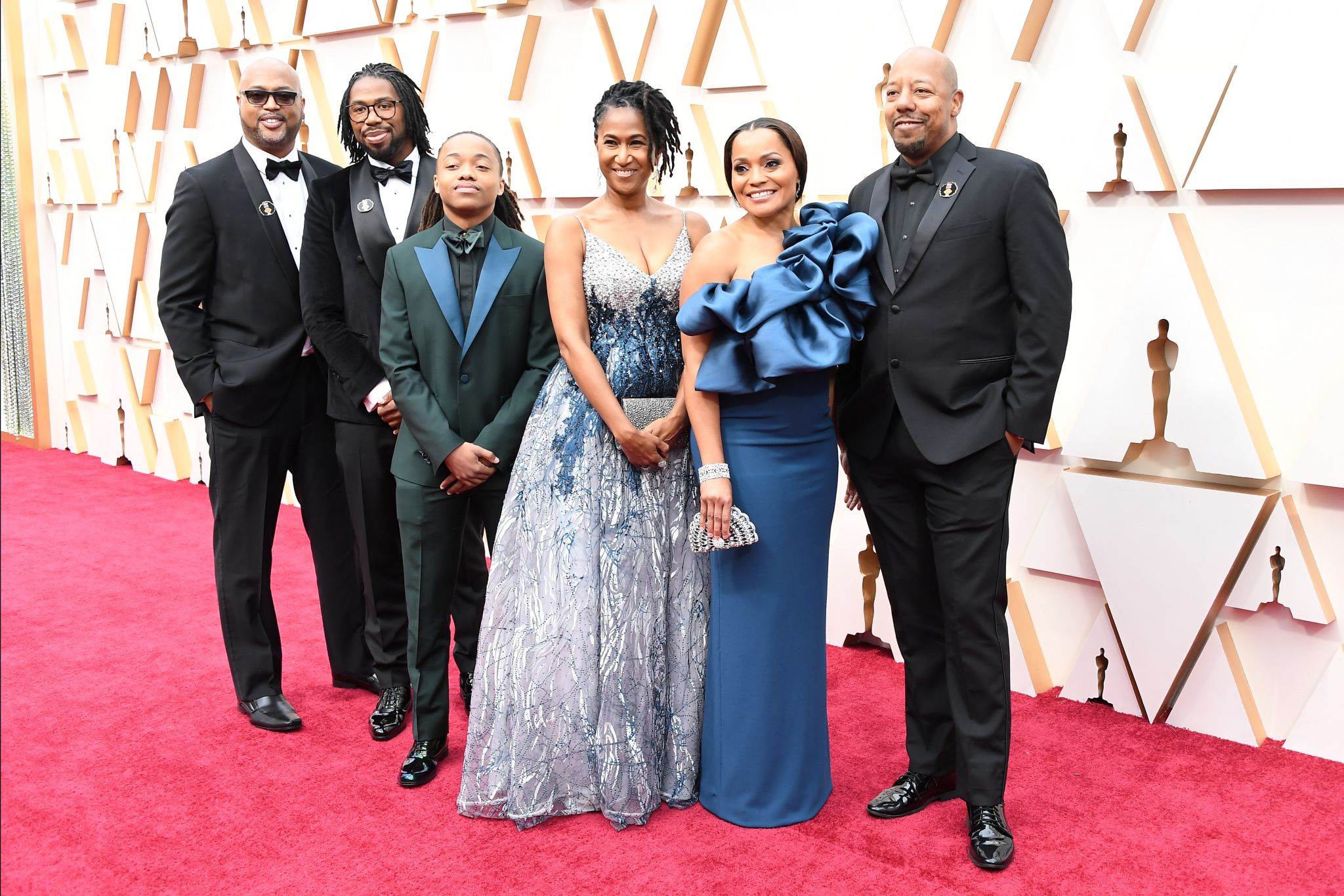 Houston-area student shows off his dreadlocks on the Oscars red carpet